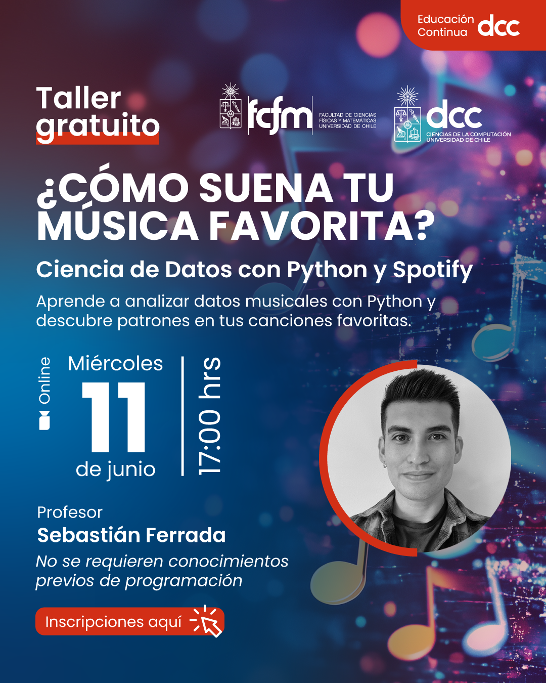 Taller gratuito Python y Ciencia de Datos - Facultad de Ciencias Físicas y Matemáticas ...